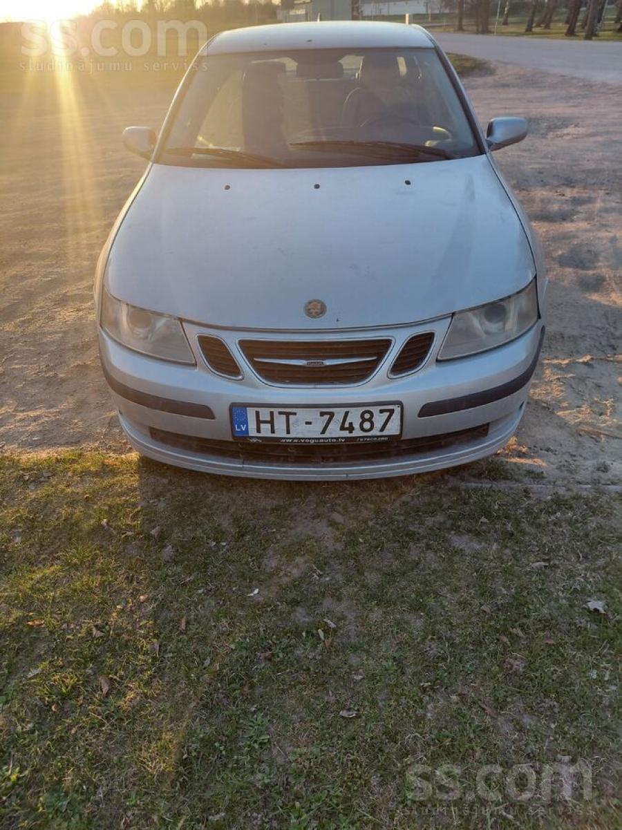 Pelēks Saab 9-3 2006 Dobele, ar dzinēja tilpumu 1.90 L un nobraukumu 383 tūkst. km par 1300 €, foto 1 vietnē AUTOMOTO.COM.LV