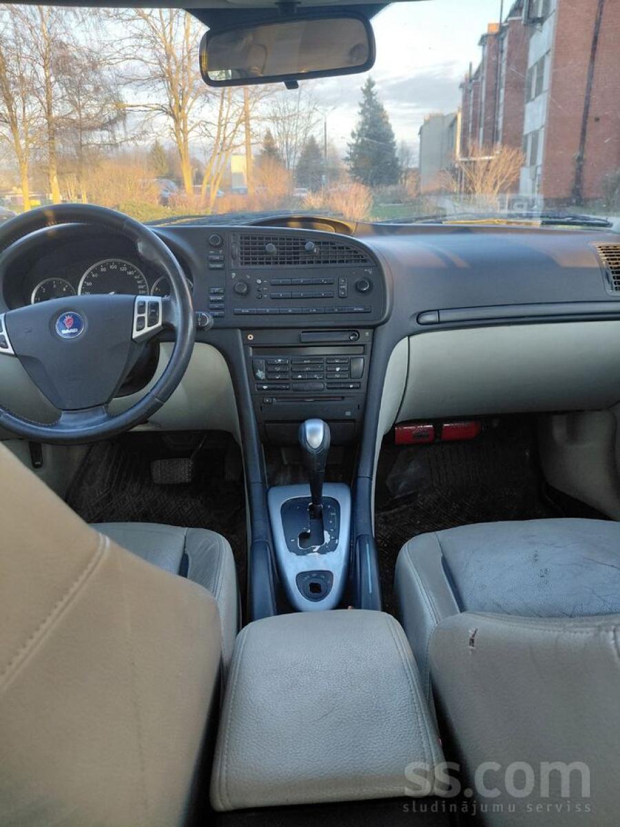 Pelēks Saab 9-3 2006 Dobele, ar dzinēja tilpumu 1.90 L un nobraukumu 383 tūkst. km par 1300 €, foto 10 vietnē AUTOMOTO.COM.LV