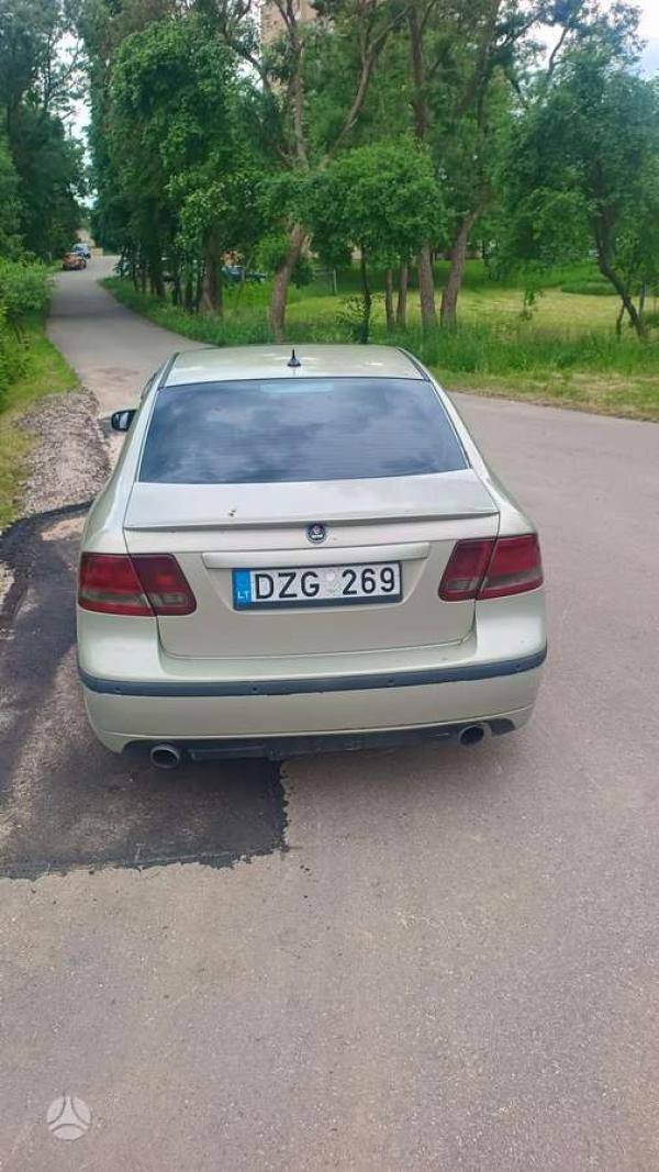 Pelēks Saab 9-3 2006 Kauņa, ar dzinēja tilpumu 2.80 L un nobraukumu 143 tūkst. km par 1500 €, foto 2 vietnē AUTOMOTO.COM.LV