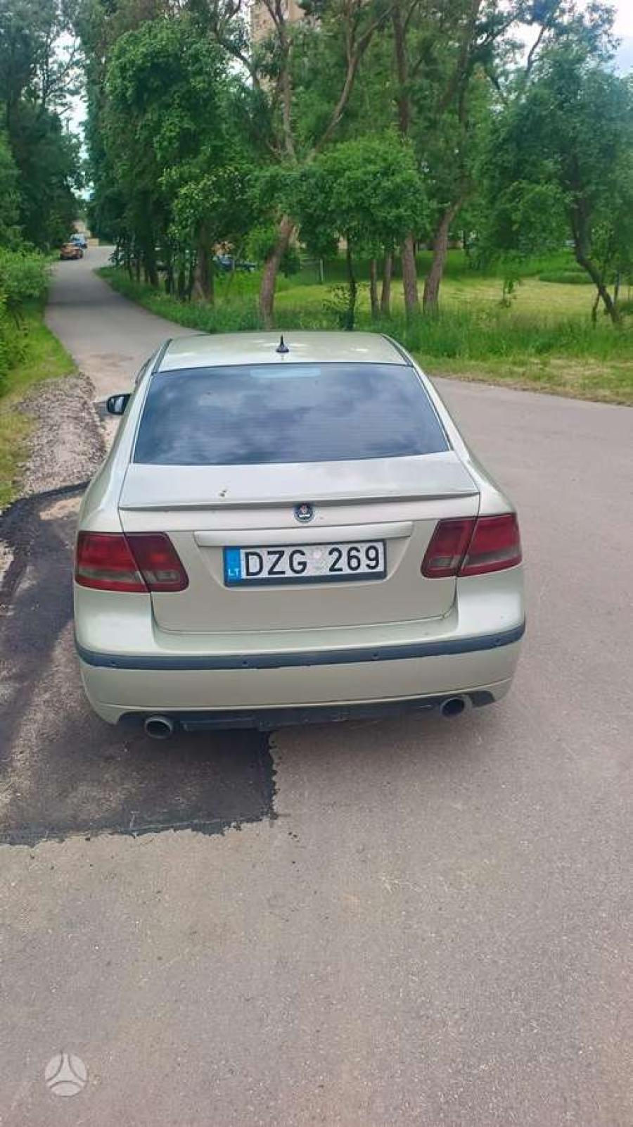Pelēks Saab 9-3 2006 Kauņa, ar dzinēja tilpumu 2.80 L un nobraukumu 143 tūkst. km par 1500 €, foto 3 vietnē AUTOMOTO.COM.LV