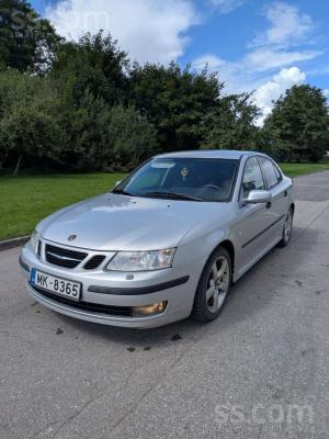 Grey Saab 9-3 2006 in Tukums, with an engine capacity of 1.90 L and mileage of 353 thousand km for 1350 €, photo  on AUTOMOTO.COM.LV