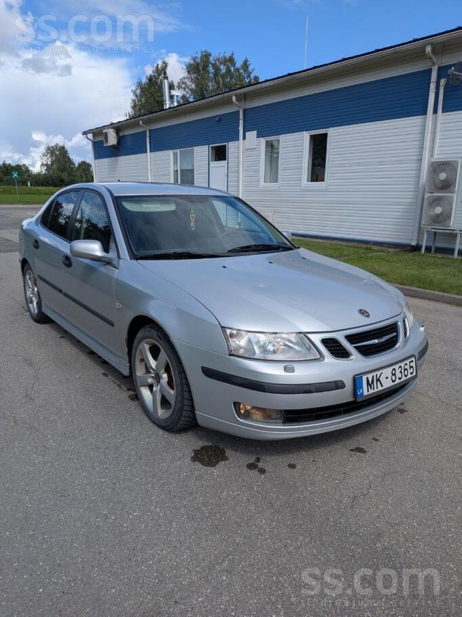 Grey Saab 9-3 2006 in Tukums, with an engine capacity of 1.90 L and mileage of 353 thousand km for 1350 €, photo 3 on AUTOMOTO.COM.LV