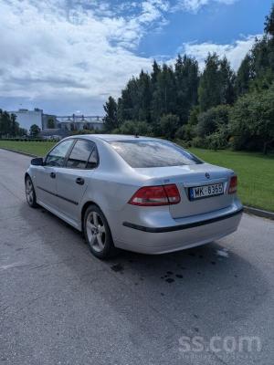 Grey Saab 9-3 2006 in Tukums, with an engine capacity of 1.90 L and mileage of 353 thousand km for 1350 €, photo 4 on AUTOMOTO.COM.LV