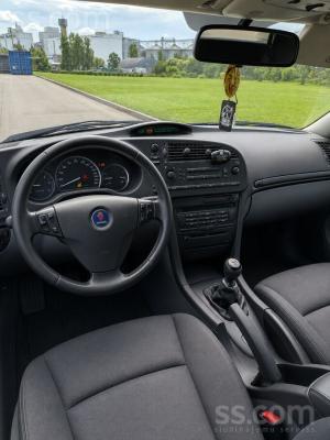 Grey Saab 9-3 2006 in Tukums, with an engine capacity of 1.90 L and mileage of 353 thousand km for 1350 €, photo 6 on AUTOMOTO.COM.LV