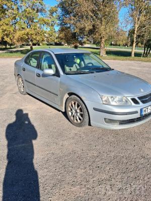Grey Saab 9-3 2006 in Dobele, with an engine capacity of 1.90 L and mileage of 388 thousand km for 850 €, photo 5 on AUTOMOTO.COM.LV