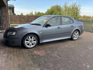 Grey Saab 9-3 2007 in Siauliai, with an engine capacity of 1.90 L and mileage of 383 thousand km for 1300 €, photo 6 on AUTOMOTO.COM.LV