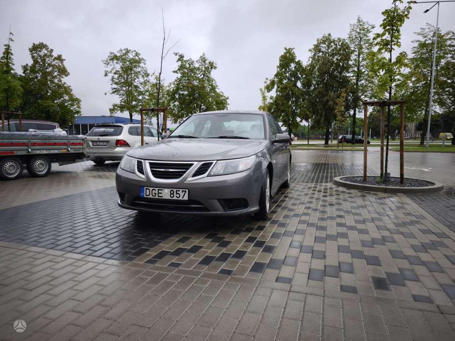 Pelēks Saab 9-3 2007 Kauņa, ar dzinēja tilpumu 2.00 L un nobraukumu 304 tūkst. km par 2900 €, foto 3 vietnē AUTOMOTO.COM.LV
