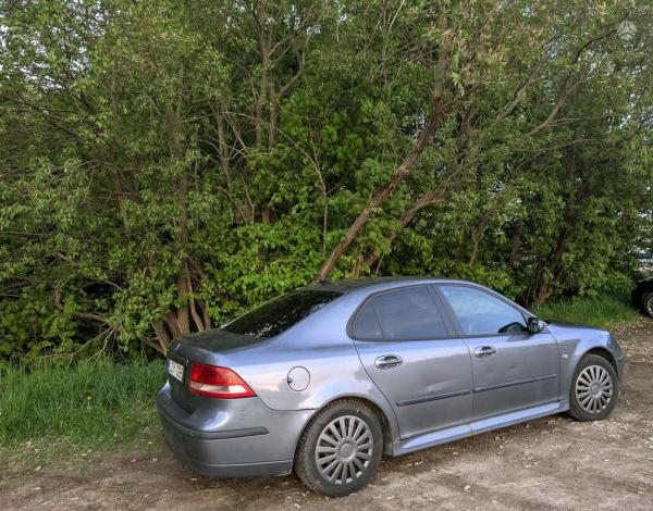 Grey Saab 9-3 2007 in Vilnius, with an engine capacity of 2.00 L and mileage of 350 thousand km for 600 €, photo 5 on AUTOMOTO.COM.LV