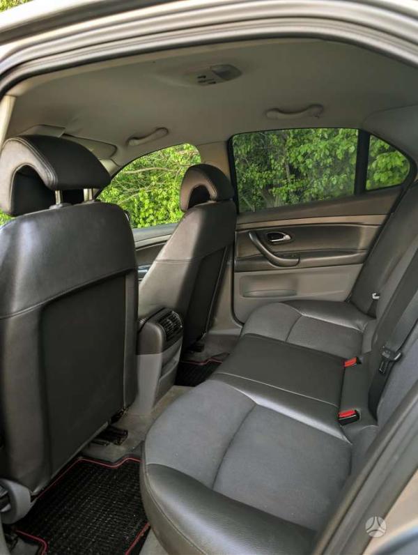 Grey Saab 9-3 2007 in Vilnius, with an engine capacity of 2.00 L and mileage of 350 thousand km for 600 €, photo 10 on AUTOMOTO.COM.LV