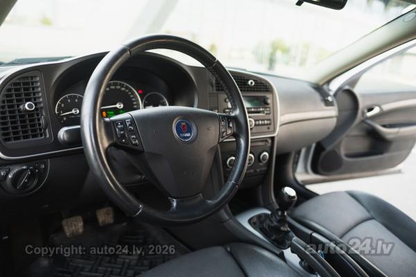 Grey Saab 9-3 2008 in Tallinn, with an engine capacity of 1.80 L and mileage of 181 thousand km for 2999 €, photo 3 on AUTOMOTO.COM.LV