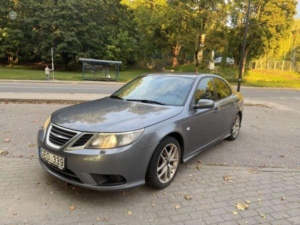 Pelēks Saab 9-3 2008 Viļņa, ar dzinēja tilpumu 2.00 L un nobraukumu 170 tūkst. km par 750 €, foto 1 vietnē AUTOMOTO.COM.LV
