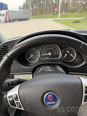 Grey Saab 9-3 2008 in Riga, with an engine capacity of 2.00 L and mileage of 167 thousand km for 3500 €, photo 6 on AUTOMOTO.COM.LV