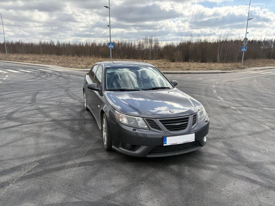 Grey Saab 9-3 2009 in Vilnius, with an engine capacity of 2.80 L and mileage of 178 thousand km for 6500 €, photo 2 on AUTOMOTO.COM.LV