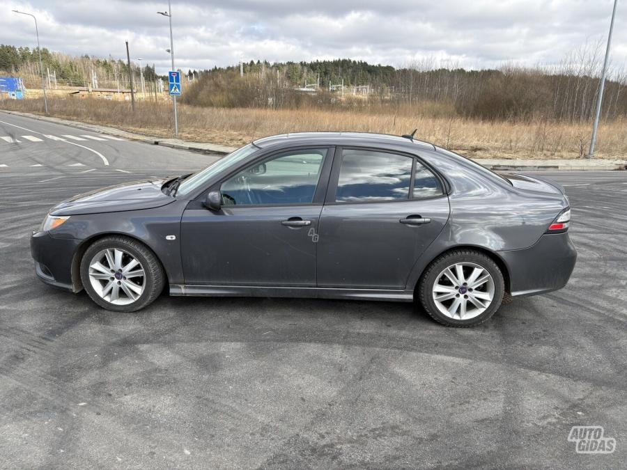 Grey Saab 9-3 2009 in Vilnius, with an engine capacity of 2.80 L and mileage of 178 thousand km for 6500 €, photo 4 on AUTOMOTO.COM.LV