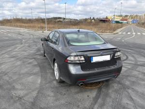 Grey Saab 9-3 2009 in Vilnius, with an engine capacity of 2.80 L and mileage of 178 thousand km for 6500 €, photo 6 on AUTOMOTO.COM.LV