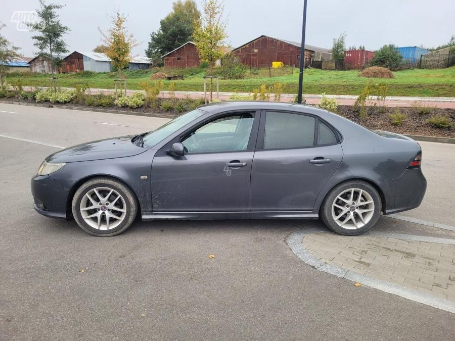 Pelēks Saab 9-3 2009 Viļņa, ar dzinēja tilpumu 1.90 L un nobraukumu 283 tūkst. km par 1550 €, foto 5 vietnē AUTOMOTO.COM.LV