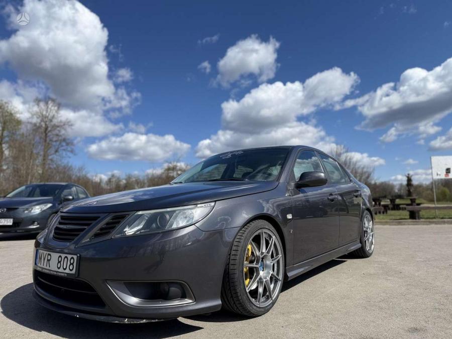 Pelēks Saab 9-3 2010 Panevēža, ar dzinēja tilpumu 1.91 L un nobraukumu 305 tūkst. km par 4500 €, foto 4 vietnē AUTOMOTO.COM.LV