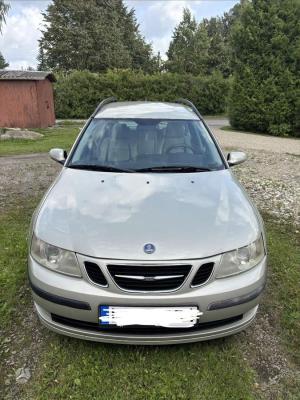 Grey Saab 9-3 2005 in Panevezys, with an engine capacity of 1.91 L and mileage of 319 thousand km for 700 €, photo 3 on AUTOMOTO.COM.LV