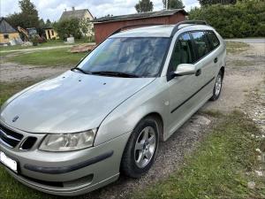 Grey Saab 9-3 2005 in Panevezys, with an engine capacity of 1.91 L and mileage of 319 thousand km for 700 €, photo 4 on AUTOMOTO.COM.LV