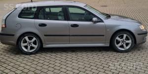 Pelēks Saab 9-3 2006 Rīga, ar dzinēja tilpumu 1.90 L un nobraukumu 349 tūkst. km par 1000 €, foto 3 vietnē AUTOMOTO.COM.LV