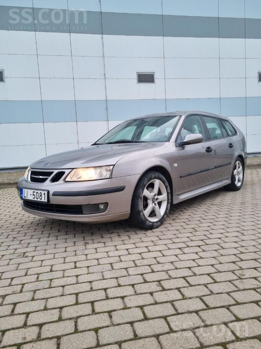 Pelēks Saab 9-3 2006 Rīga, ar dzinēja tilpumu 1.90 L un nobraukumu 349 tūkst. km par 1000 €, foto 4 vietnē AUTOMOTO.COM.LV