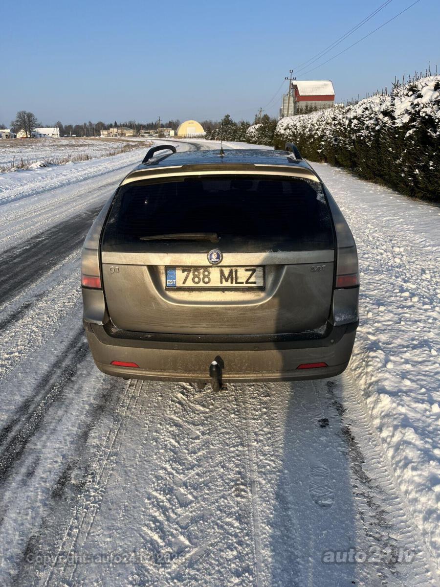 Pelēks Saab 9-3 2006 Pērnava, ar dzinēja tilpumu 2.00 L un nobraukumu 326 tūkst. km par 750 €, foto 3 vietnē AUTOMOTO.COM.LV