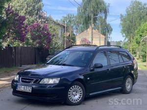 Grey Saab 9-3 2006 in Riga, with an engine capacity of 1.90 L and mileage of 377 thousand km for 500 €, photo 4 on AUTOMOTO.COM.LV