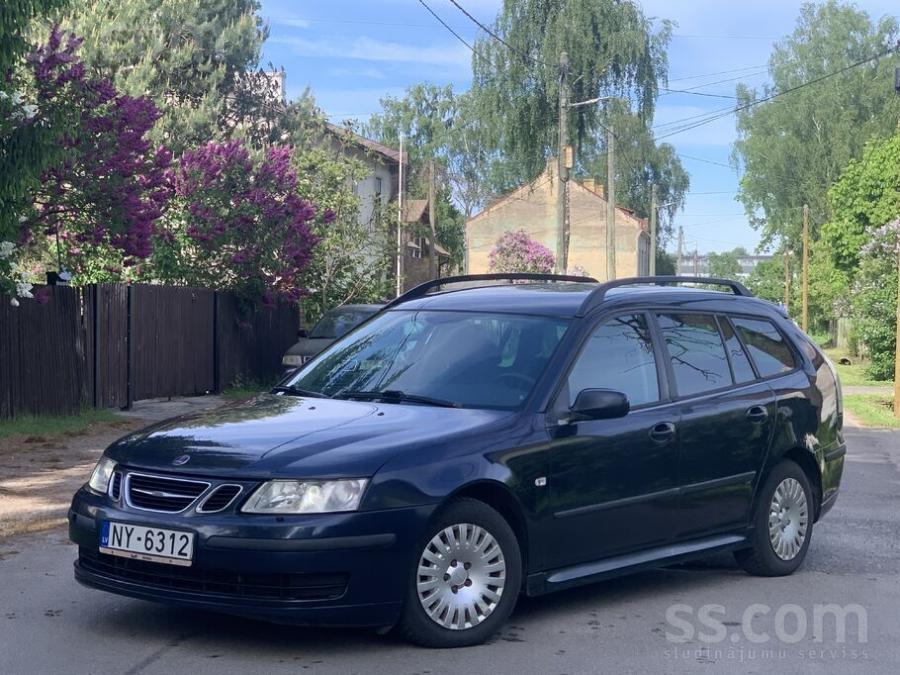 Grey Saab 9-3 2006 in Riga, with an engine capacity of 1.90 L and mileage of 377 thousand km for 500 €, photo 4 on AUTOMOTO.COM.LV