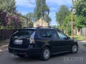 Grey Saab 9-3 2006 in Riga, with an engine capacity of 1.90 L and mileage of 377 thousand km for 500 €, photo 6 on AUTOMOTO.COM.LV