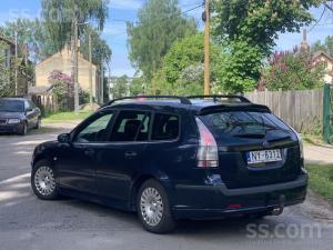 Grey Saab 9-3 2006 in Riga, with an engine capacity of 1.90 L and mileage of 377 thousand km for 500 €, photo 7 on AUTOMOTO.COM.LV