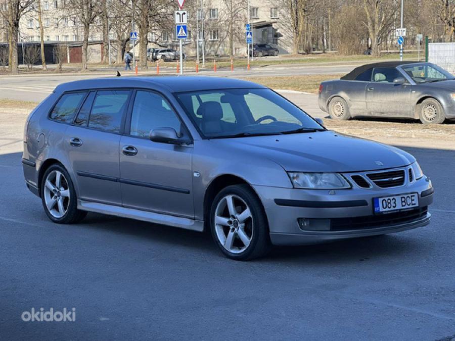 Серый Сааб 9-3 2006 в Нарва, объемом двигателя 2.00 л и пробегом 407 тыс. км за 599 €, фото 3 на AUTOMOTO.COM.LV