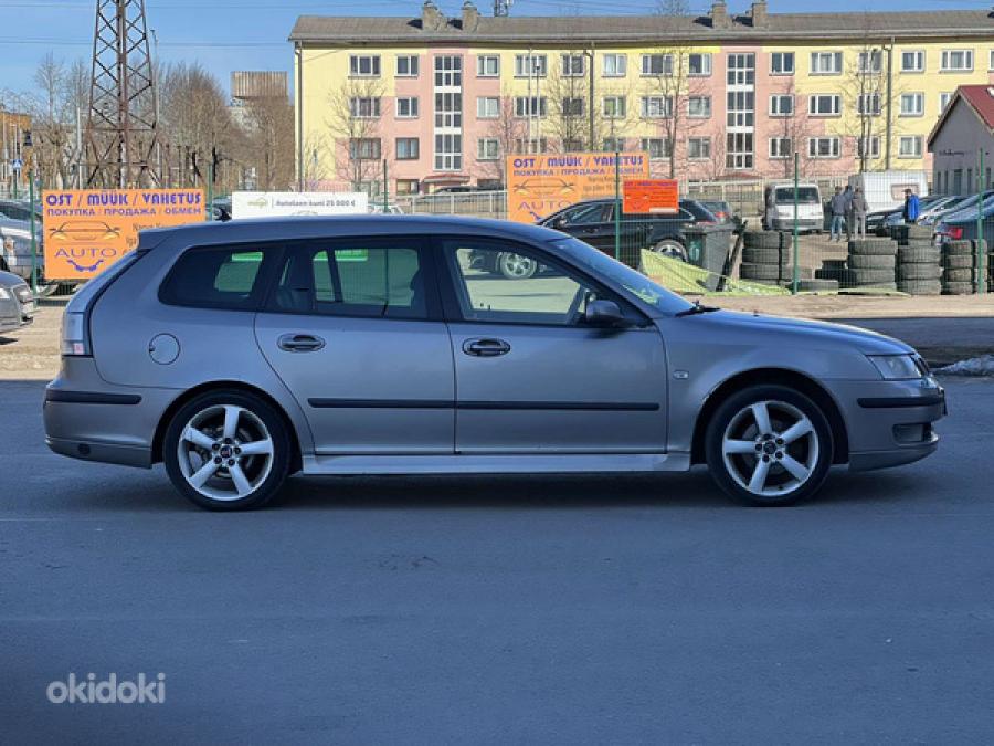 Серый Сааб 9-3 2006 в Нарва, объемом двигателя 2.00 л и пробегом 407 тыс. км за 599 €, фото 6 на AUTOMOTO.COM.LV