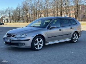 Серый Сааб 9-3 2006 в Нарва, объемом двигателя 2.00 л и пробегом 407 тыс. км за 599 €, фото 13 на AUTOMOTO.COM.LV