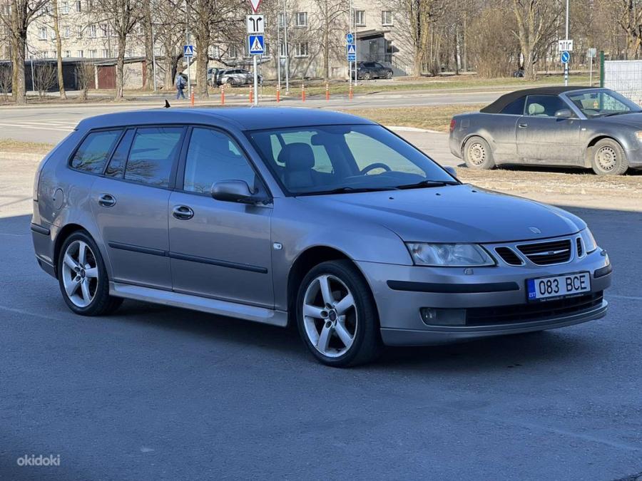 Серый Сааб 9-3 2006 в Нарва, объемом двигателя 2.00 л и пробегом 407 тыс. км за 599 €, фото 14 на AUTOMOTO.COM.LV