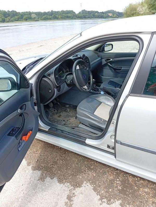 Grey Saab 9-3 2006 in Kaunas, with an engine capacity of 1.91 L and mileage of 448 thousand km for 750 €, photo 7 on AUTOMOTO.COM.LV