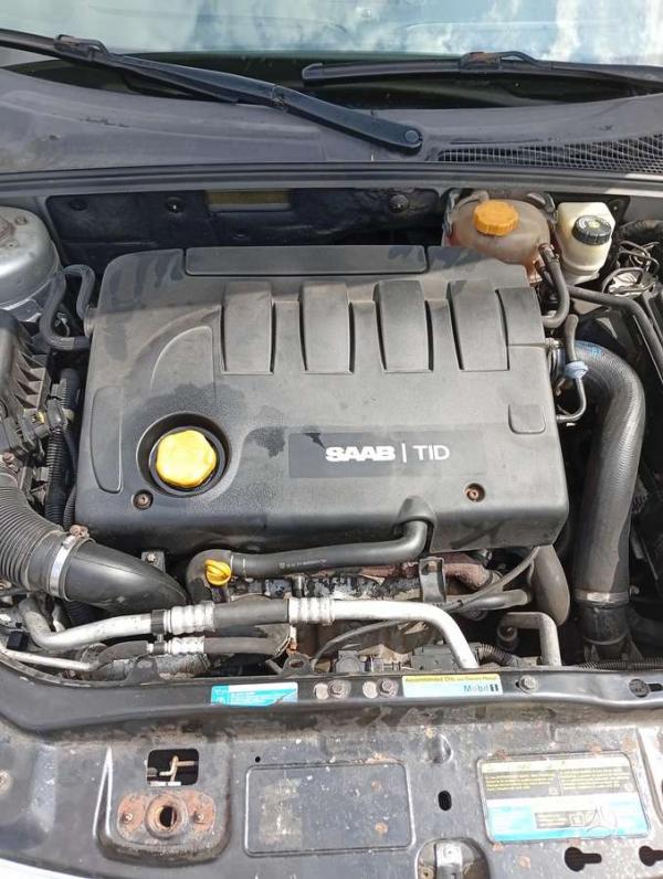 Grey Saab 9-3 2006 in Kaunas, with an engine capacity of 1.91 L and mileage of 448 thousand km for 750 €, photo 8 on AUTOMOTO.COM.LV