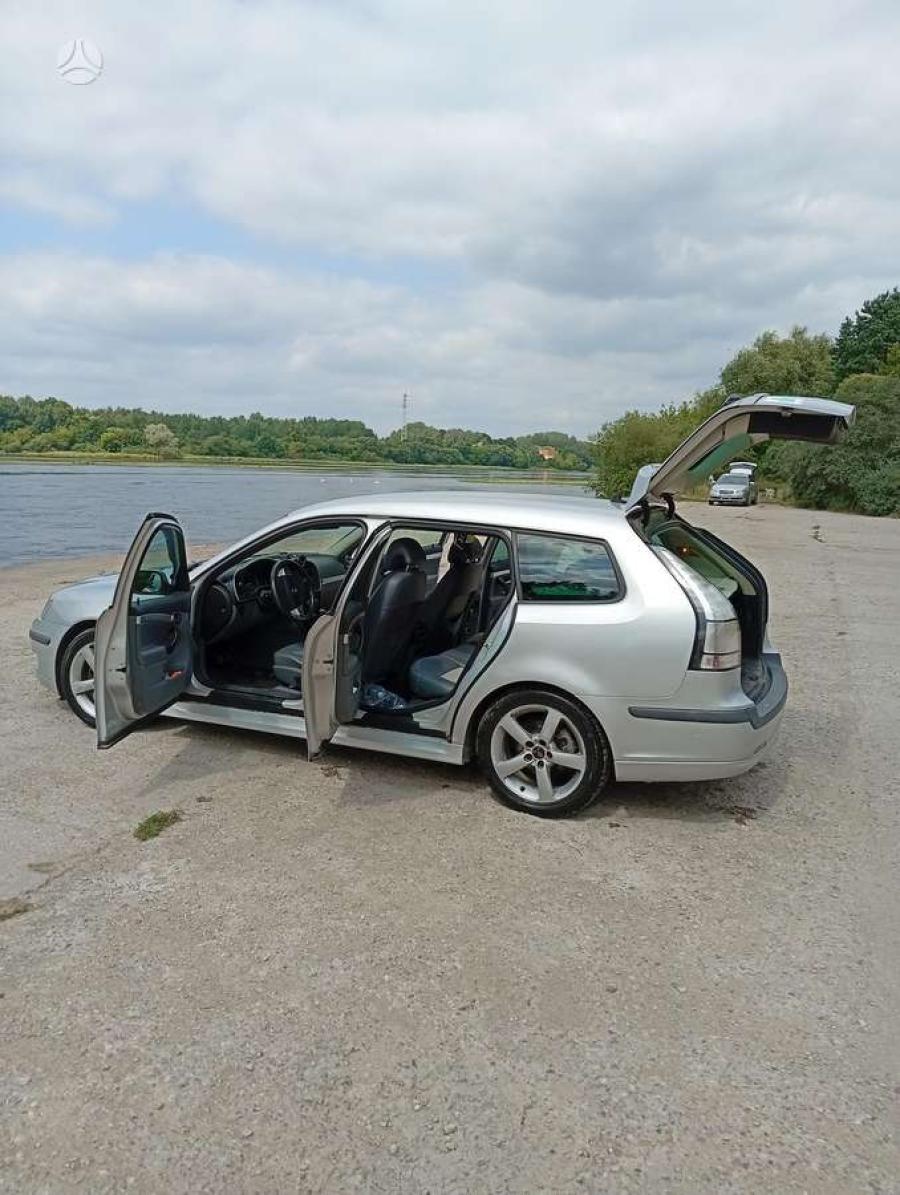 Pelēks Saab 9-3 2006 Kauņa, ar dzinēja tilpumu 1.91 L un nobraukumu 448 tūkst. km par 750 €, foto 13 vietnē AUTOMOTO.COM.LV