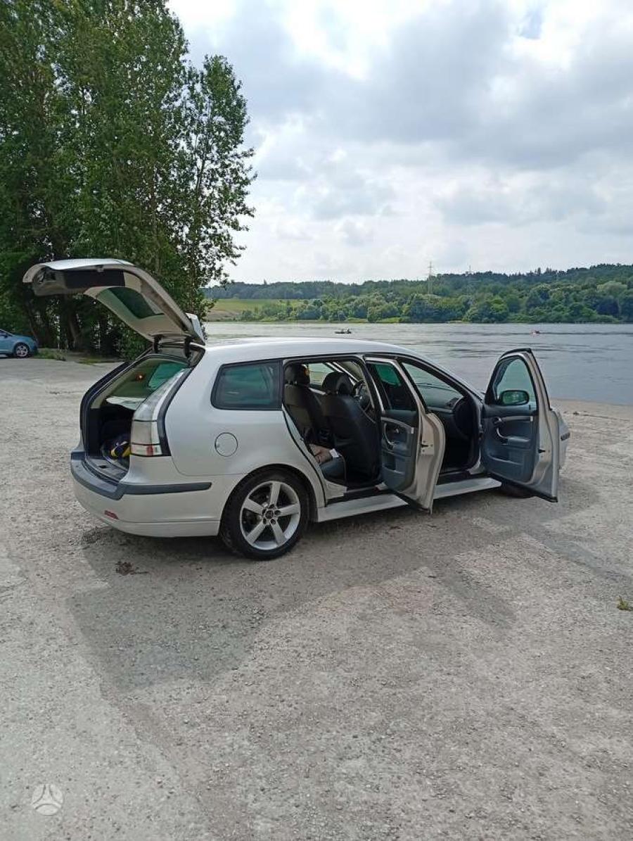 Pelēks Saab 9-3 2006 Kauņa, ar dzinēja tilpumu 1.91 L un nobraukumu 448 tūkst. km par 750 €, foto 14 vietnē AUTOMOTO.COM.LV
