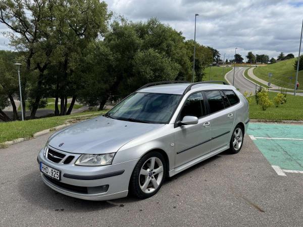 Pelēks Saab 9-3 2006 Viļņa, ar dzinēja tilpumu 1.90 L un nobraukumu 276 tūkst. km par 1700 €, foto 2 vietnē AUTOMOTO.COM.LV