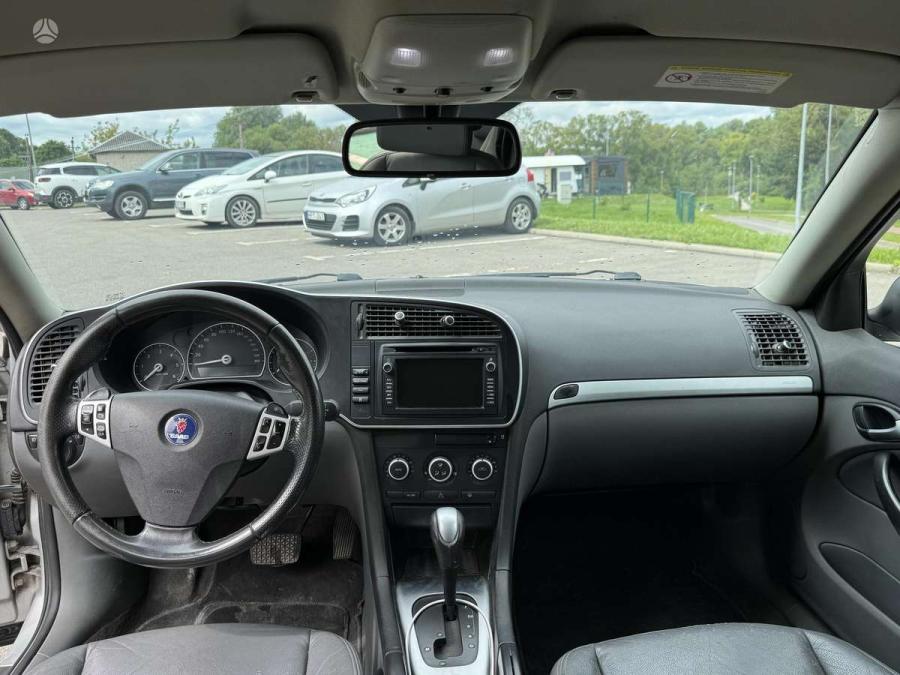 Pelēks Saab 9-3 2006 Viļņa, ar dzinēja tilpumu 1.90 L un nobraukumu 276 tūkst. km par 1700 €, foto 6 vietnē AUTOMOTO.COM.LV