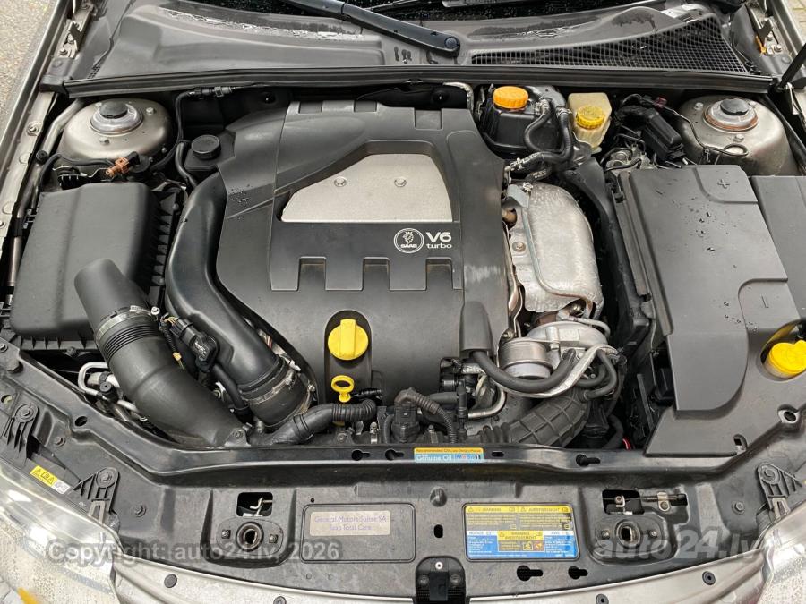 Grey Saab 9-3 2006 in Tartu, with an engine capacity of 2.80 L and mileage of 206 thousand km for 3999 €, photo 14 on AUTOMOTO.COM.LV
