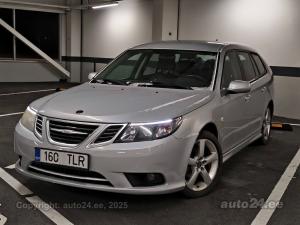 Pelēks Saab 9-3 2007 Tallina, ar dzinēja tilpumu 1.90 L un nobraukumu 360 tūkst. km par 2388 €, foto  vietnē AUTOMOTO.COM.LV