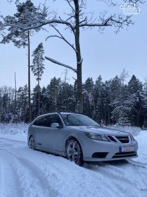 Grey Saab 9-3 2007 in Ukmerge, with an engine capacity of 1.90 L and mileage of 345 thousand km for 1350 €, photo  on AUTOMOTO.COM.LV