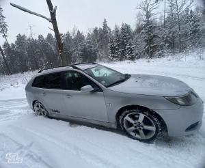 Grey Saab 9-3 2007 in Ukmerge, with an engine capacity of 1.90 L and mileage of 345 thousand km for 1350 €, photo 4 on AUTOMOTO.COM.LV