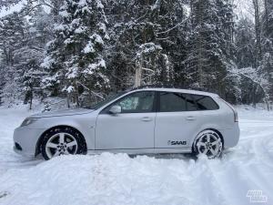 Grey Saab 9-3 2007 in Ukmerge, with an engine capacity of 1.90 L and mileage of 345 thousand km for 1350 €, photo 5 on AUTOMOTO.COM.LV