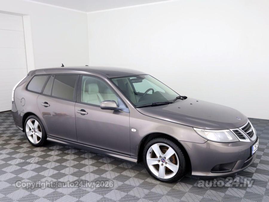 Pelēks Saab 9-3 2007 Tallina, ar dzinēja tilpumu 2.00 L un nobraukumu 292 tūkst. km par 1299 €, foto 1 vietnē AUTOMOTO.COM.LV