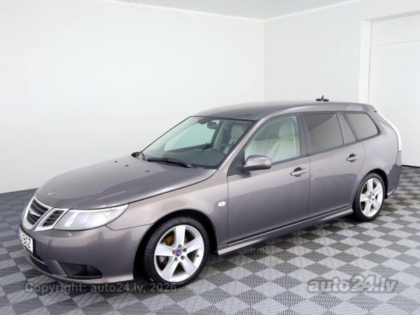 Grey Saab 9-3 2007 in Tallinn, with an engine capacity of 2.00 L and mileage of 292 thousand km for 1299 €, photo 2 on AUTOMOTO.COM.LV