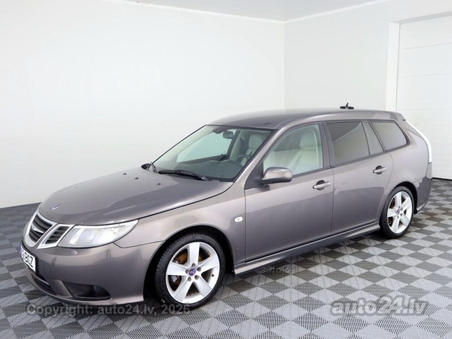 Grey Saab 9-3 2007 in Tallinn, with an engine capacity of 2.00 L and mileage of 292 thousand km for 1299 €, photo 2 on AUTOMOTO.COM.LV
