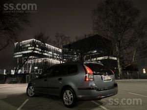 Grey Saab 9-3 2007 in Riga, with an engine capacity of 1.90 L and mileage of 257 thousand km for 2000 €, photo  on AUTOMOTO.COM.LV