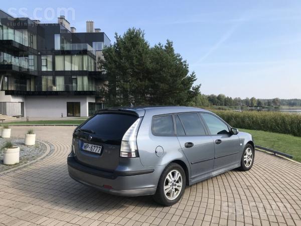 Pelēks Saab 9-3 2007 Rīga, ar dzinēja tilpumu 1.90 L un nobraukumu 257 tūkst. km par 2000 €, foto 3 vietnē AUTOMOTO.COM.LV